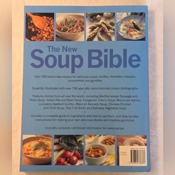 Kitchen | The New Soup Bible Cookbook 20 Recipes From Around The World ...
